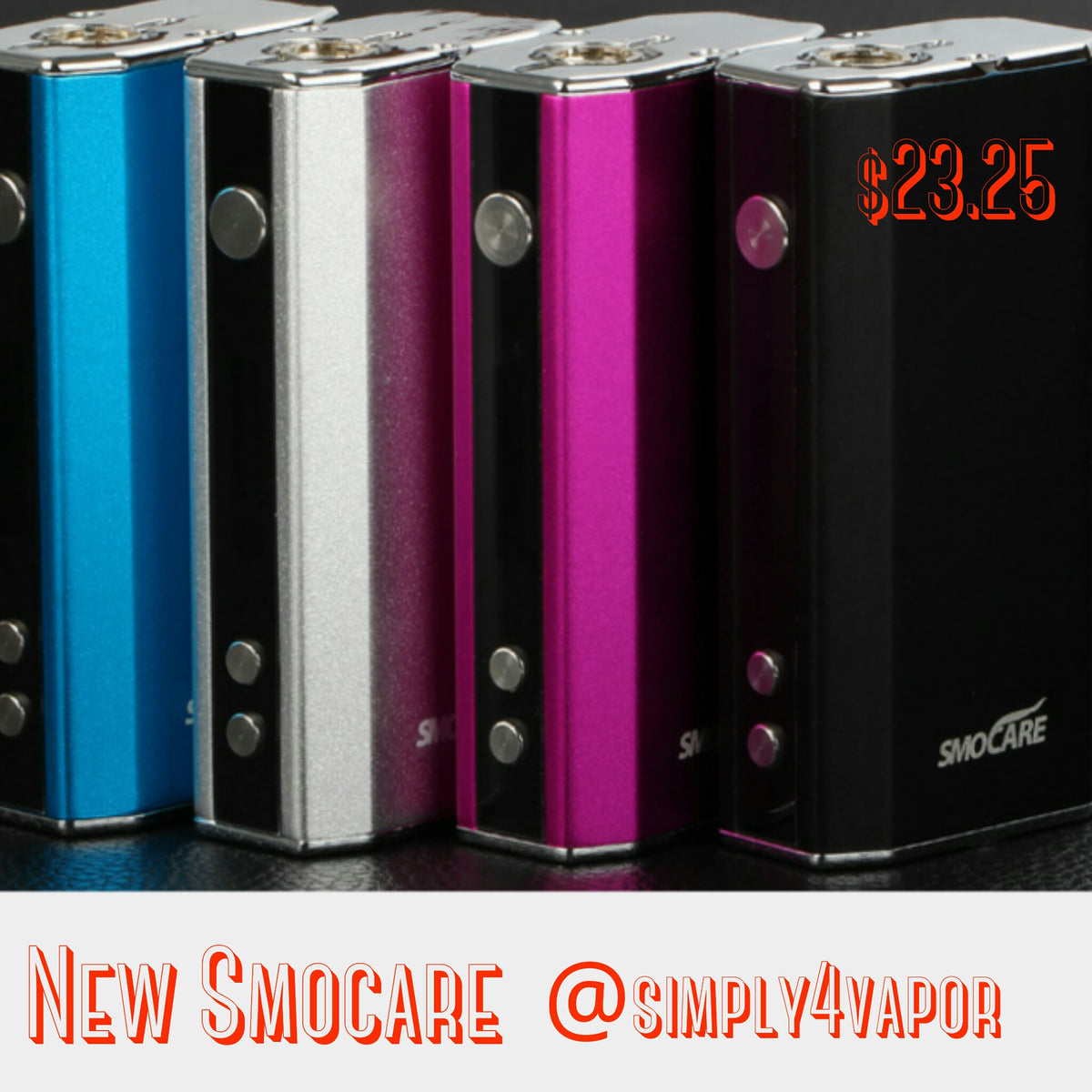 Smocare Perfect 30watt Box Mod – SIMPLY VAPOR